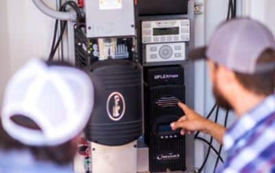 Installing Solar Panels on a Shipping Container Structure | NATiVE Solar