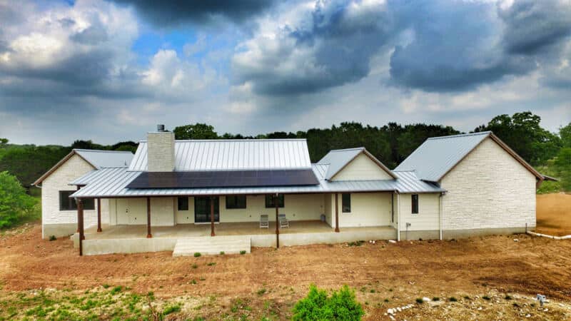 Mount Gainor Solar Powered Home | Net Zero Energy Texas Home