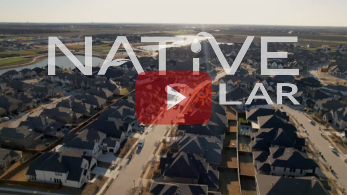 NATiVE Solar Blog | Texas Solar Power & Energy Storage Articles